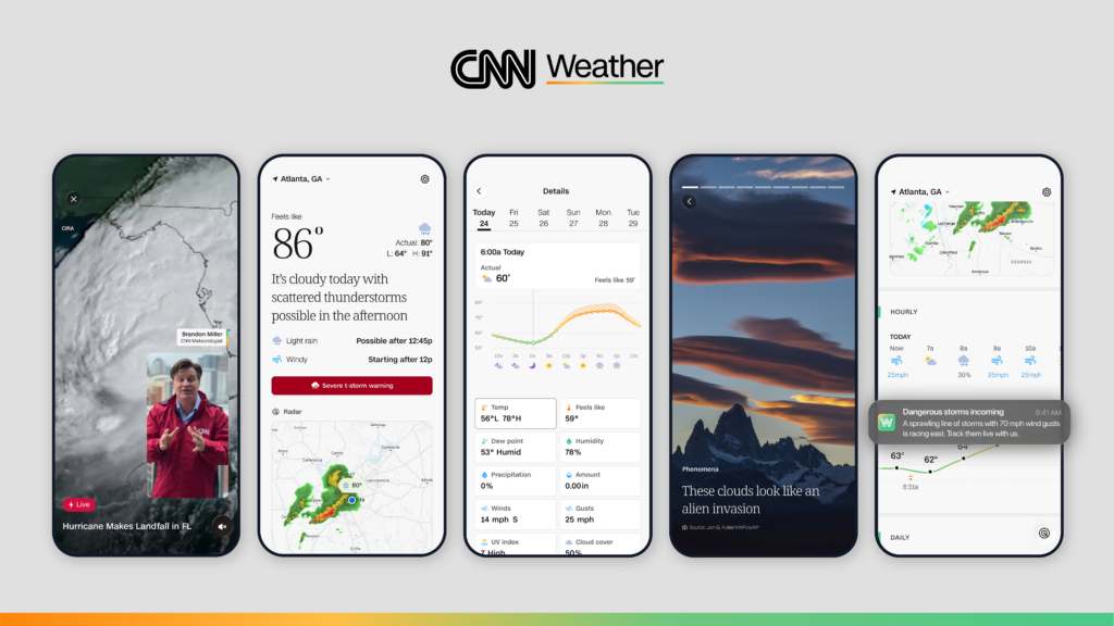 'CNN Weather' app launches - CNN International Commercial